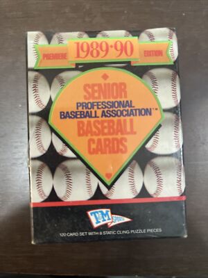 1989-90 SENIOR Professional Baseball Association Baseball Cards ...
