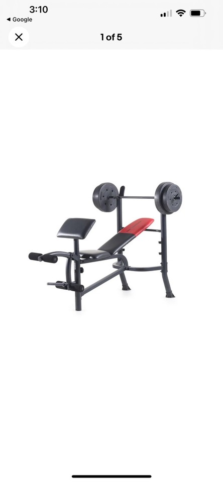 Weider Pro 265 Standard Weight Bench 689829626020| eBay