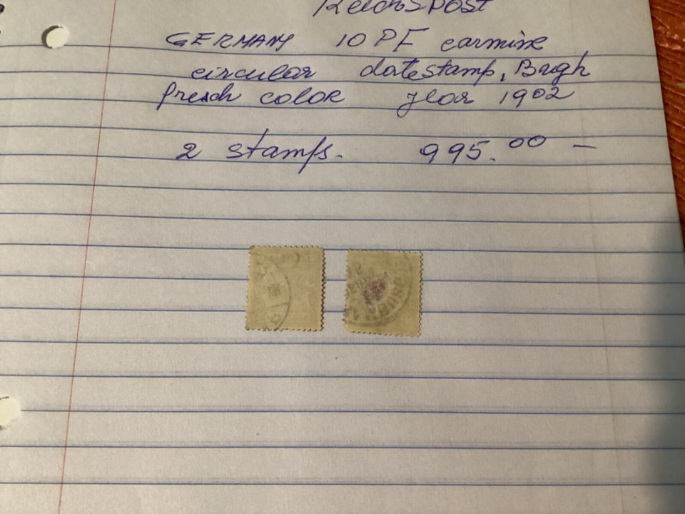 German Deutsche Reichspost 10PFN stamp | eBay