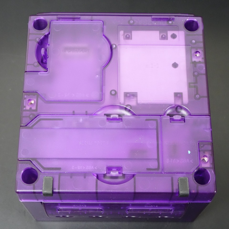 Nintendo GameCube Translucent Purple Shell Console NTSC U-C/J Region ...