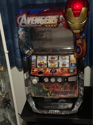 AVENGERS MARVEL Pachinko Machine Japanese Slot Ironman Captain America ...