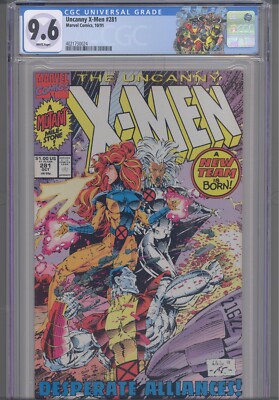 Uncanny X-Men #281 CGC 9.6 1991 Marvel Comic 1st App Trevor Fitzroy ...