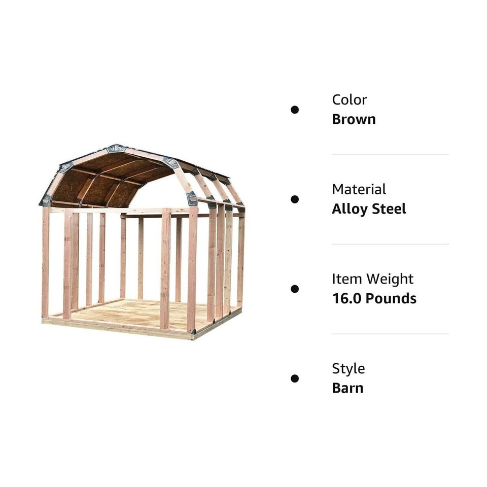 Instant Framer Kit Barn Style Shed Kit 870263008439| eBay