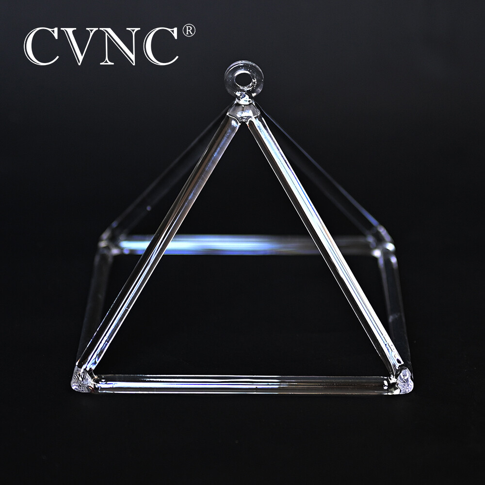 CVNC 8'' Quartz Crystal Singing Pyramid - Perfect Healing Musical ...