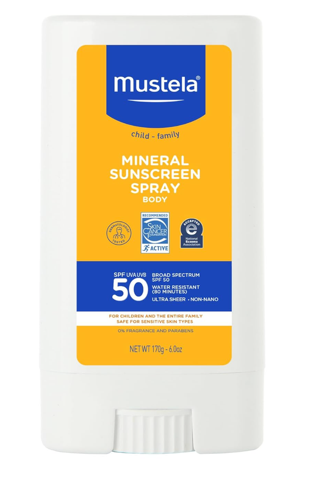 Mustela Baby Mineral Sunscreen Stick SPF 50 Broad Spectrum 0.6oz 2 PACK ...