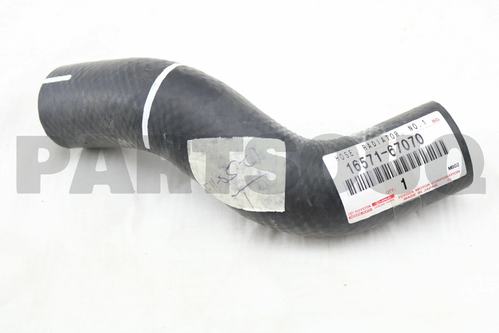 1657167070 Genuine Toyota HOSE, RADIATOR, INLET 16571-67070 | eBay
