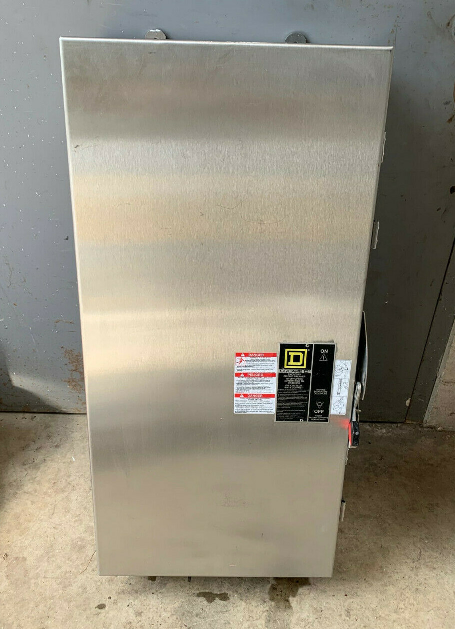 M800DS Square D 800 Amp 600V Stainless Steel N3R Outdoor Rated ...