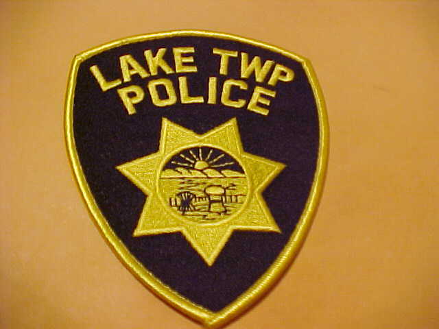 LAKE TWP. OHIO POLICE PATCH SHOULDER SIZE UNUSED | eBay