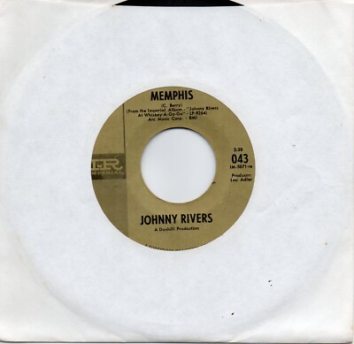 JOHNNY RIVERS - MEMPHIS / CUPID | eBay