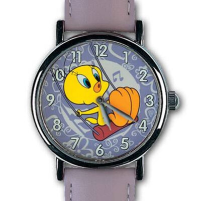 Tweety & Slvester hand wrist watch Womens mens Roadrunner figure statue ...