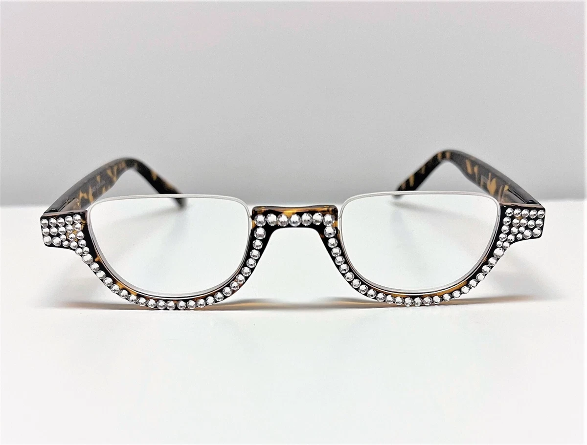 Jimmy Crystal Reading Glasses Clear