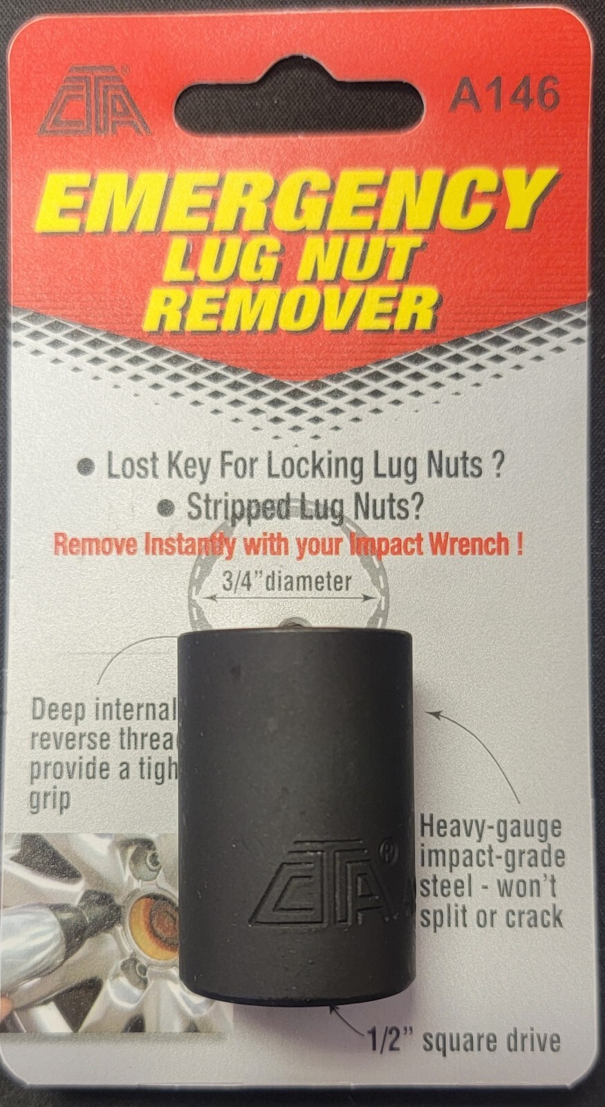 CTA A146 Emergency Lug Nut Remover | eBay