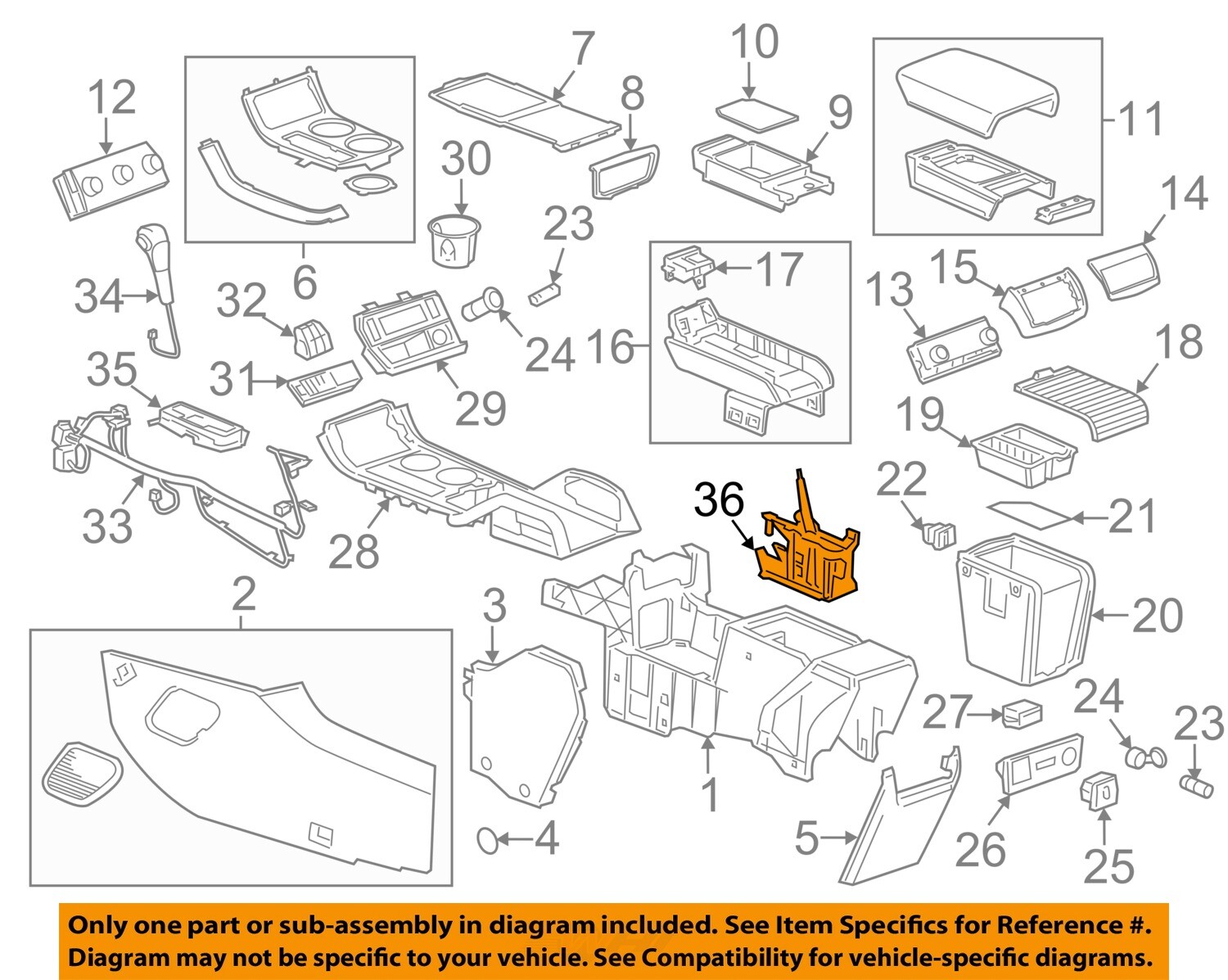 2009-2017 ACADIA ENCLAVE AUTOMATIC TRANSMISSION SHIFTER NEW GM ...