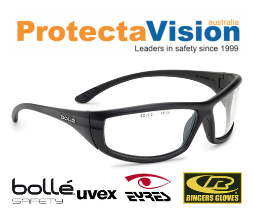20x Pairs Bolle Safety SOLIS Go Green 100% Recycled Nylon Frame Med ...