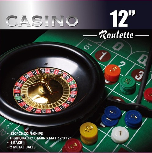 DA VINCI 12 Inch Roulette Wheel Game Set with Game Layout, 120 Mini ...