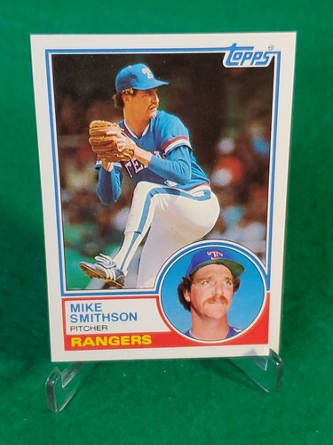 1983 Topps Traded Texas Rangers Baseball Card #106T Mike Smithson | eBay