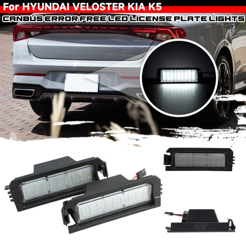 For Hyundai Sonata 2019-2023 Kia K5 2021+ Rio 2018-2023 LED License ...