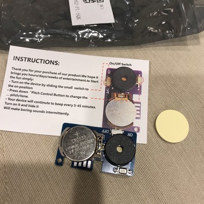 Beeping Prank Annoying Noise Maker Beeper Prank Device Creative Brand ...