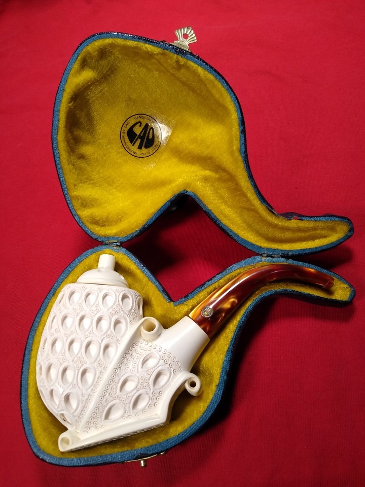 Vintage CAO meerschaum estate pipe. Unsmoked | eBay