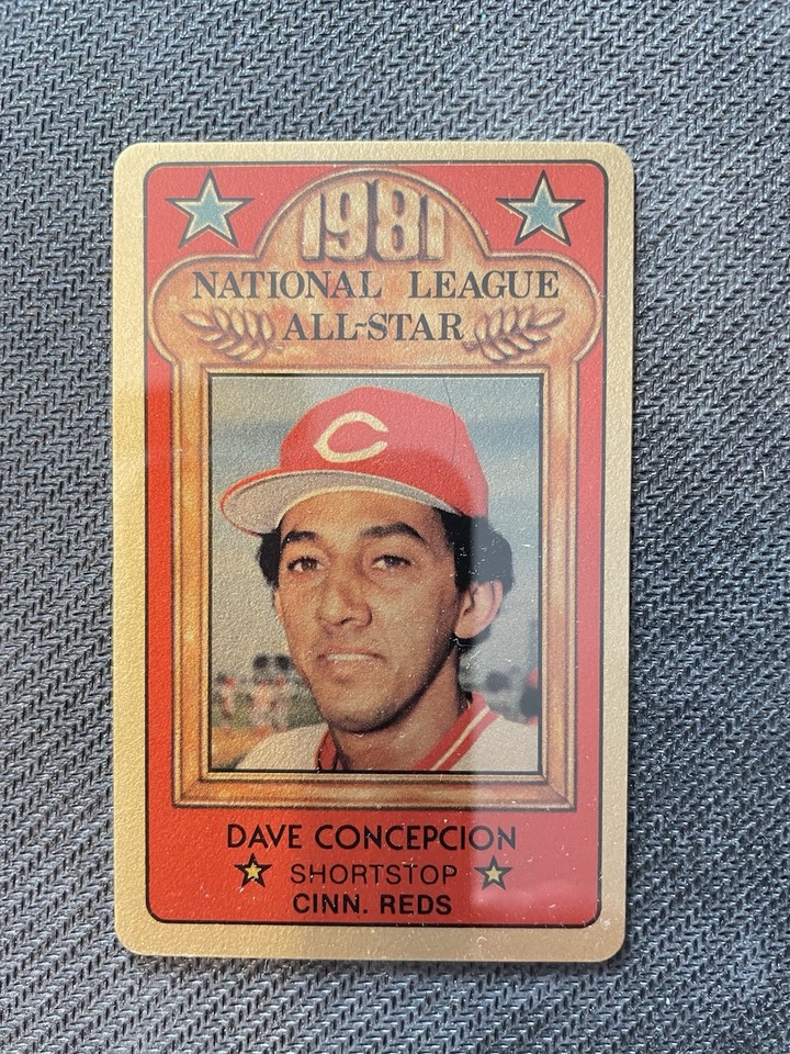1981 Perma-Graphics All Star Gold Dave Concepcion | eBay