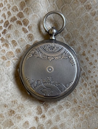Coin Silver Pocket Watch | eBay