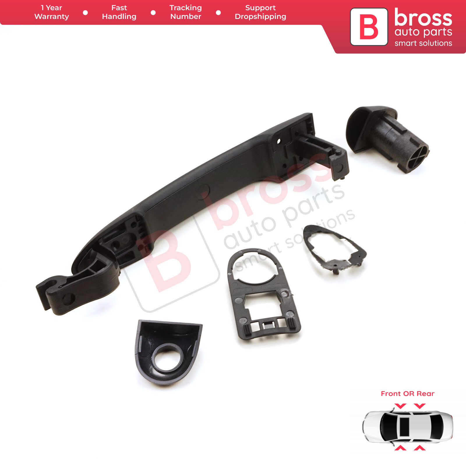 Door Handle W Sensor 806706656R For Renault Fluence Megane 3 Clio 4 ...