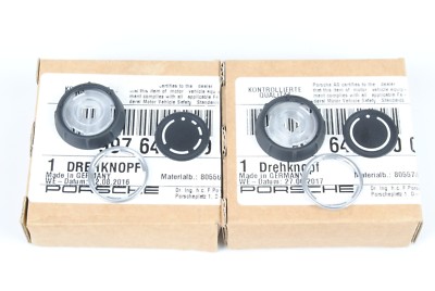 Genuine Porsche Factory Replacement Radio Knob Set 997.2/987.2/957 PCM3 ...