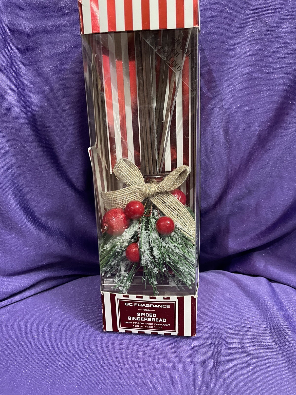 New GC Fragrance High Fragrance Reed Diffuser Spiced gingerbread | eBay