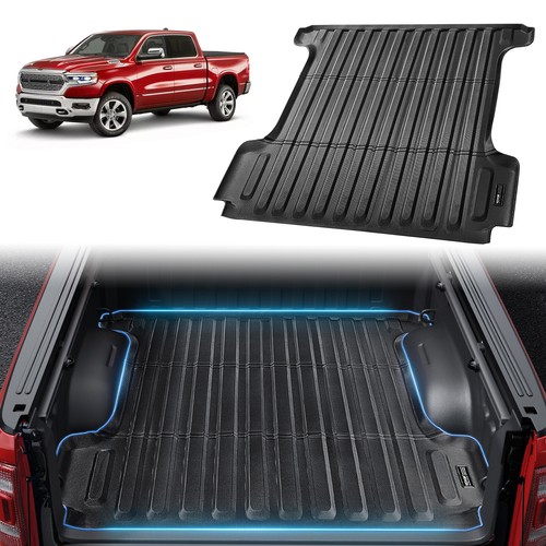 5.6ft Rear Truck Bed Mat TPE Rear Trunk Cargo Liner Fit Dodge Ram 1500 ...