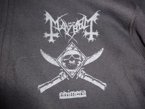Mayhem Zipper Hoodie Sweatshirt Black Metal Archgoat Beherit Pissgrave ...