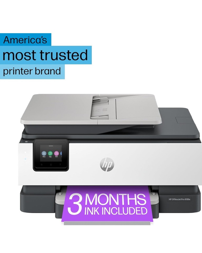 HP OfficeJet 8022e All-in-One Wireless Color Inkjet Printer ...