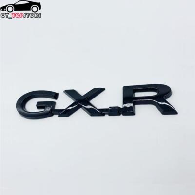 Glossy Black GX.R GXR Letter Emblem 3D Car Rear Trunk Tailgate Badge ...