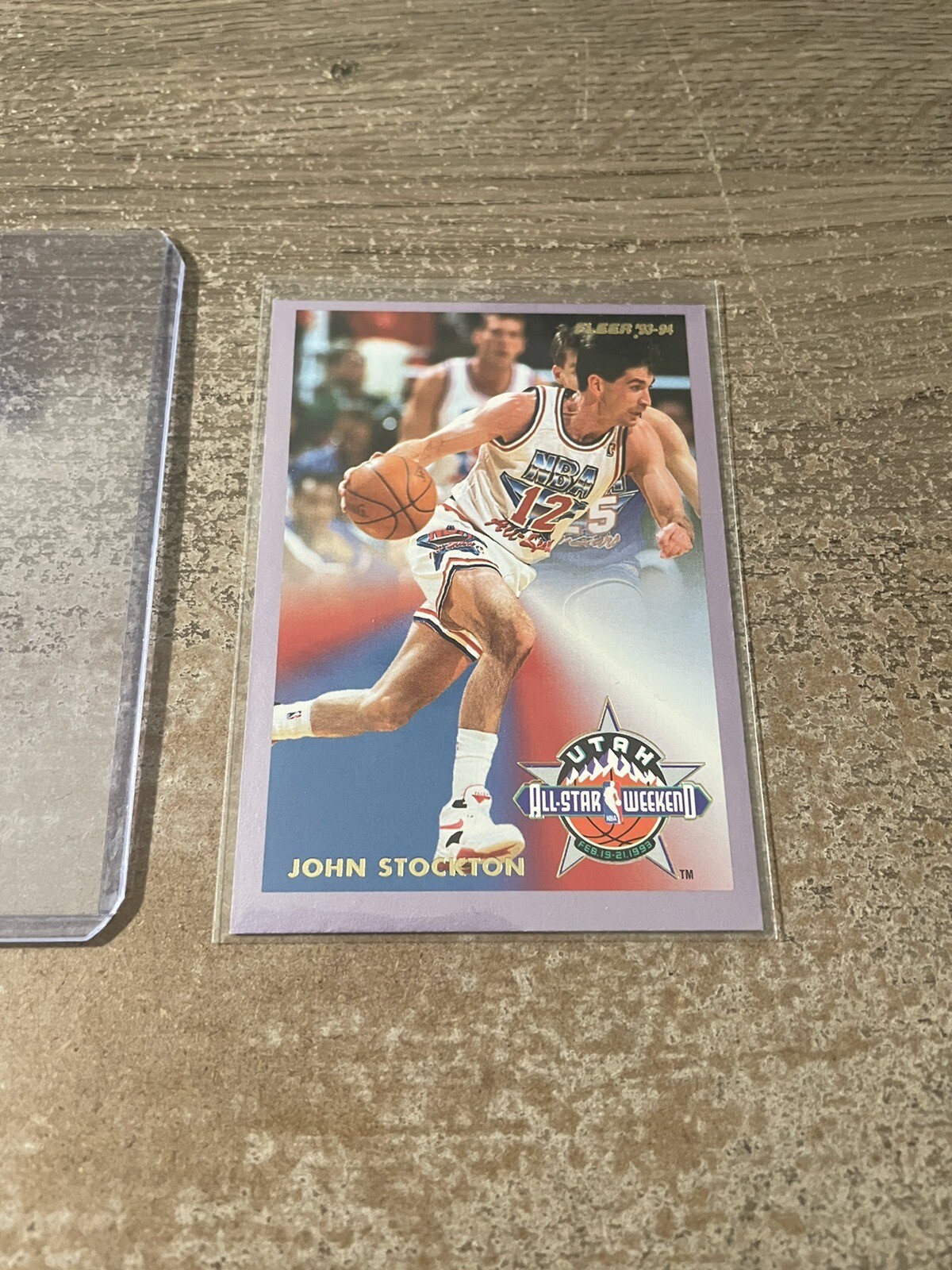 1993-94 Fleer NBA All-Star Weekend #24 John Stockton | eBay