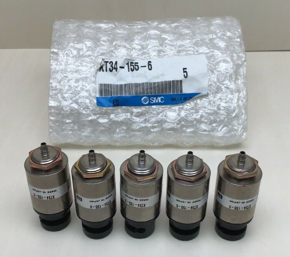 LOT OF 5 UNUSED SMC XT34-155-6 PINCH VALVE | eBay