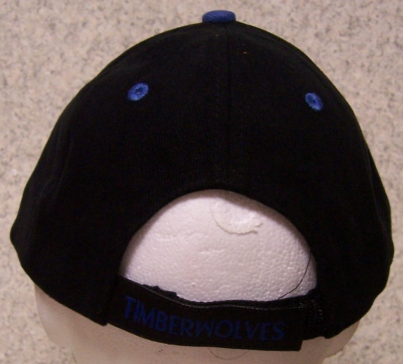Embroidered Baseball Cap Sports NBA Minnesota Timberwolves NEW 1 size ...