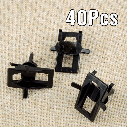 40x Windshield Upper Garnish Moulding Headliner Clips Fit For GM ...