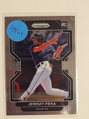 Jeremy Pena 2022 Panini Prizm Rookie Card RC #17 Houston Astros | eBay