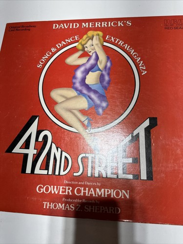 David Merrick's 42nd Street ~ Original 1980 Broadway Cast Album ~NM | eBay