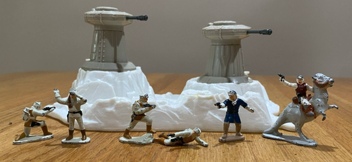 Star Wars Micro Collection HOTH TURRET DEFENSE Vintage 1982 ESB | eBay