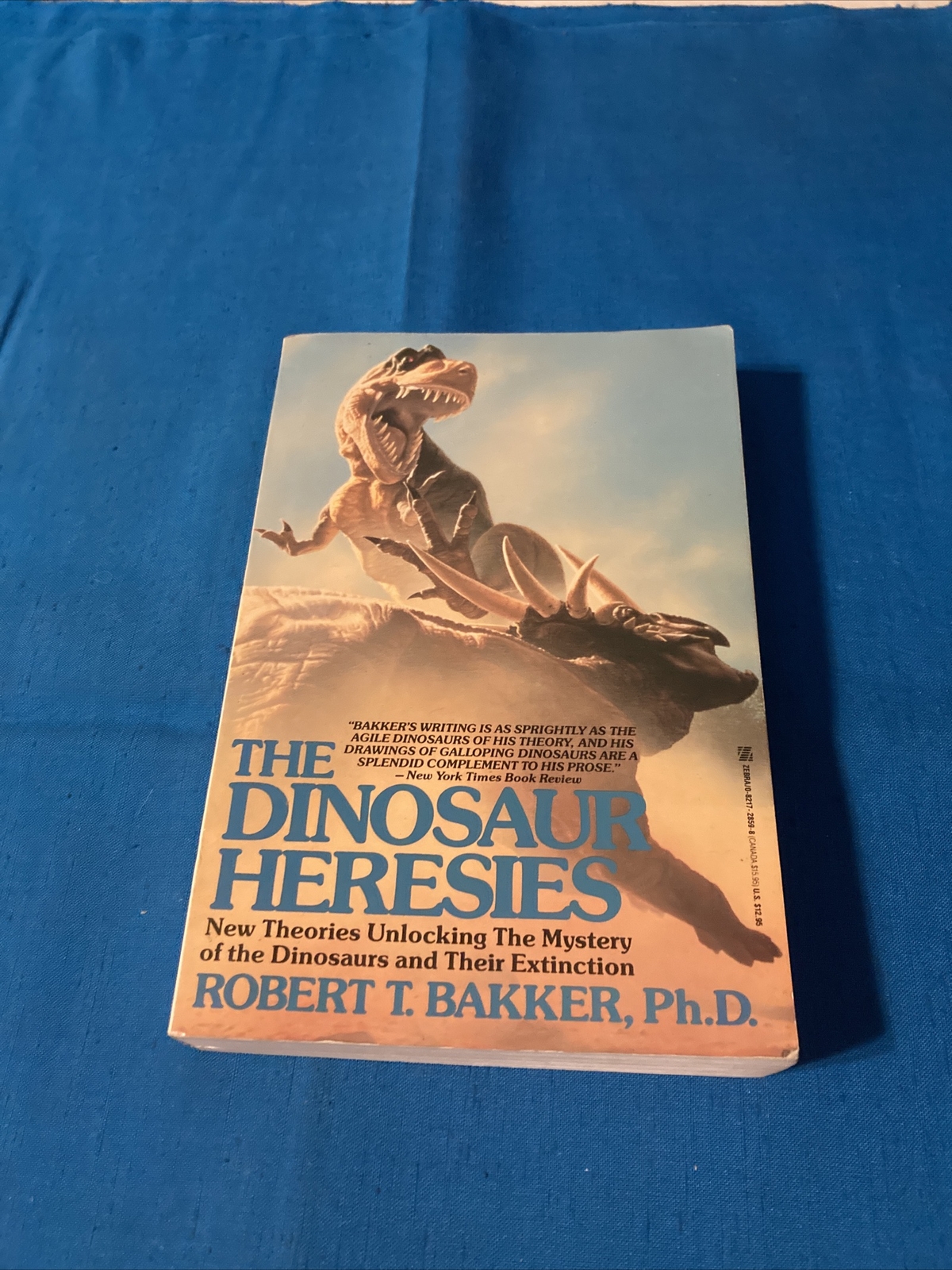 Vintage 1992 Fifth Printing The Dinosaur Heresies by Robert T. Bakker ...