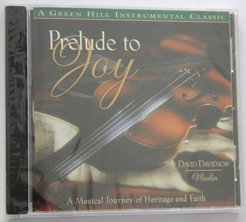 DAVID DAVIDSON PRELUDE TO JOY [NEW CD] CHRISTIAN WORSHIP MUSIC GREEN ...