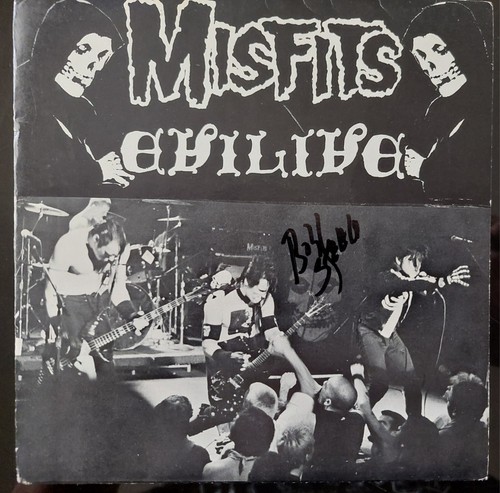 Misfits Evilive 7" Fiend Club Signed by Bobby Steele | eBay