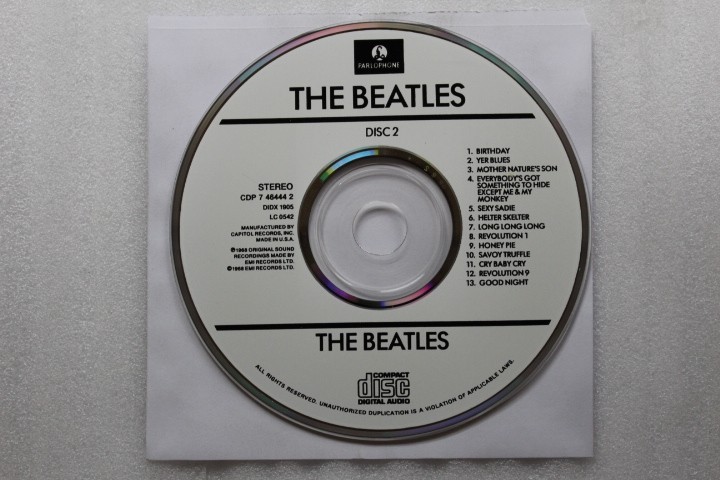 The Beatles - White Album Disc 2 CD DB 77774644327| eBay