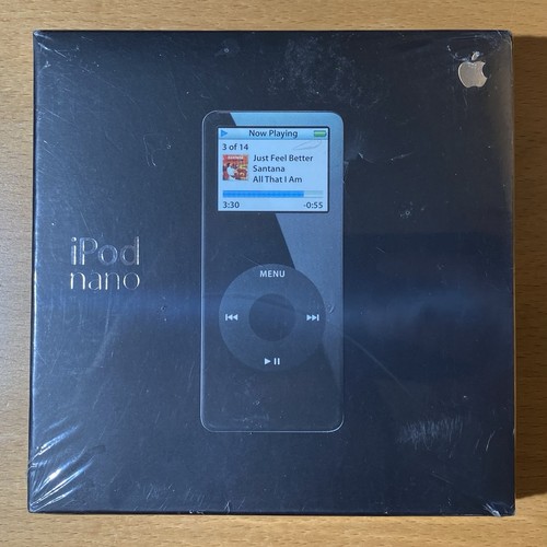 SEALED Apple iPod Nano 1st Generation 2GB Black A1137 New In Box | eBay
