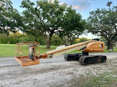 JLG 600SC TRACKED BOOM LIFT - ALL TERRAIN FULL STEEL UNDERCARRIAGE ...