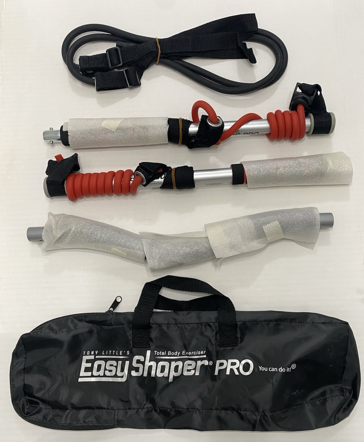 TONY LITTLE'S EASY SHAPER PRO ~ TOTAL BODY EXERCISER ~ RESISTANCE BAND ...