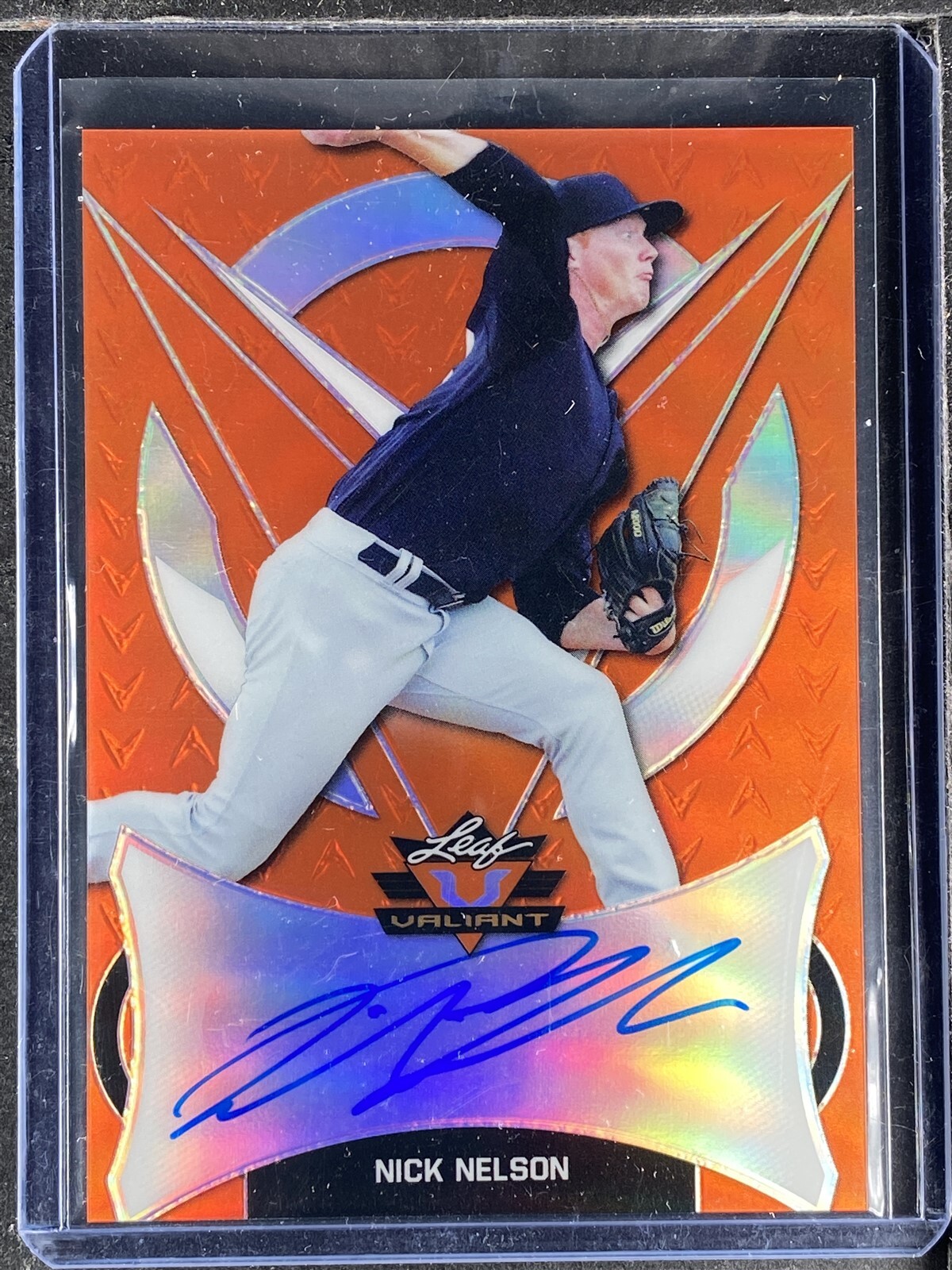 Nelson, Nick - 2019 Leaf Valiant - Autograph - 25/35 | eBay