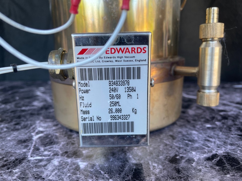 Edwards Model 160/700 Diffusion Pump B34833978 240V 1350W | eBay