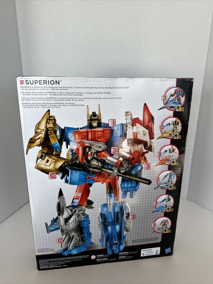 Hasbro Transformers SUPERION Combiner Wars 2015 Action Figure Set NEW ...