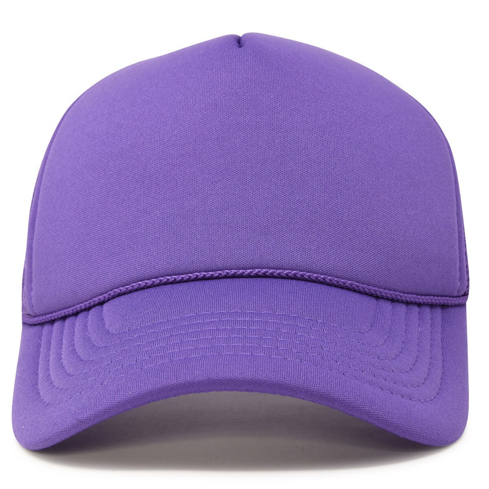 Trucker Hat Baseball Cap Mesh Caps Blank Plain Hats (39 Color Choices ...